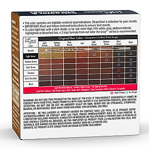 Light Mountain Henna Hair Color & Conditioner - Light Brown Hair Dye for Men/Women, Organic Henna Leaf Powder and Botanicals, Chemical-Free Semi-Permanent Hair Color, 4 Oz