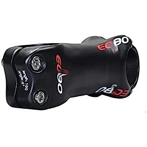 ZECHAO 31.8mm Mountain Carbon Stem,Mountain Road Bike Bike Parts 6/17 Degrees Ultralight Carbon Fibre Cycling Stems Bike Stem (Color : 6 Degree, Size : 120mm)