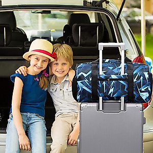 Duffle Bag for Girls Overnight Bags for Boys Weekender Carry On Travel Bag Sports Gym Bag with Shoes Compartment and Wet Pocket