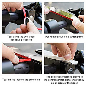 Chuancheng Silicone Protective Cover Case for Xiaomi Mijia M365 Pro Scooter Sturdy Dashboard Circuit Board Waterproof