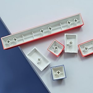 UniCusMech PBT Cherry Profile 141 Keys keycap Set Dye Sublimation ANSI Layout Keycap for Mechanical Gaming Keyboard Cherry MX Switch (Pakage)