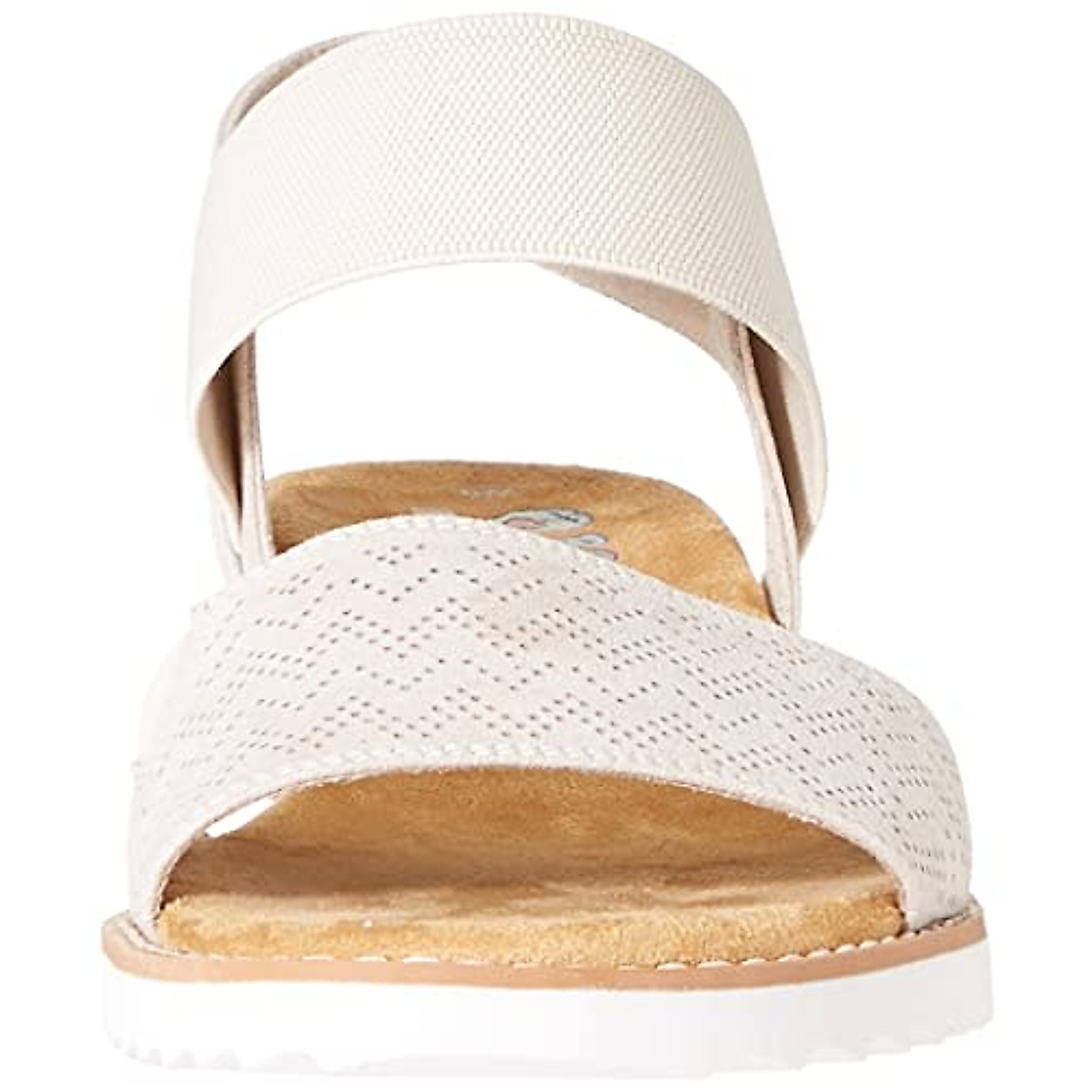 Skechers womens Desert Kiss Sandal, Off White, 8 US
