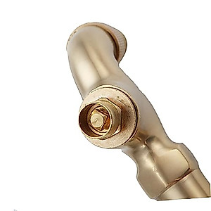 DOITOOL Wall Mount Bathtub Faucet Bathtub Faucet Stainless Steel Faucet Washing Machine Faucet Copper Water Tap Wash Machine Tap Kitchen Water Tap Fall Shut Off Valve Water Dispenser