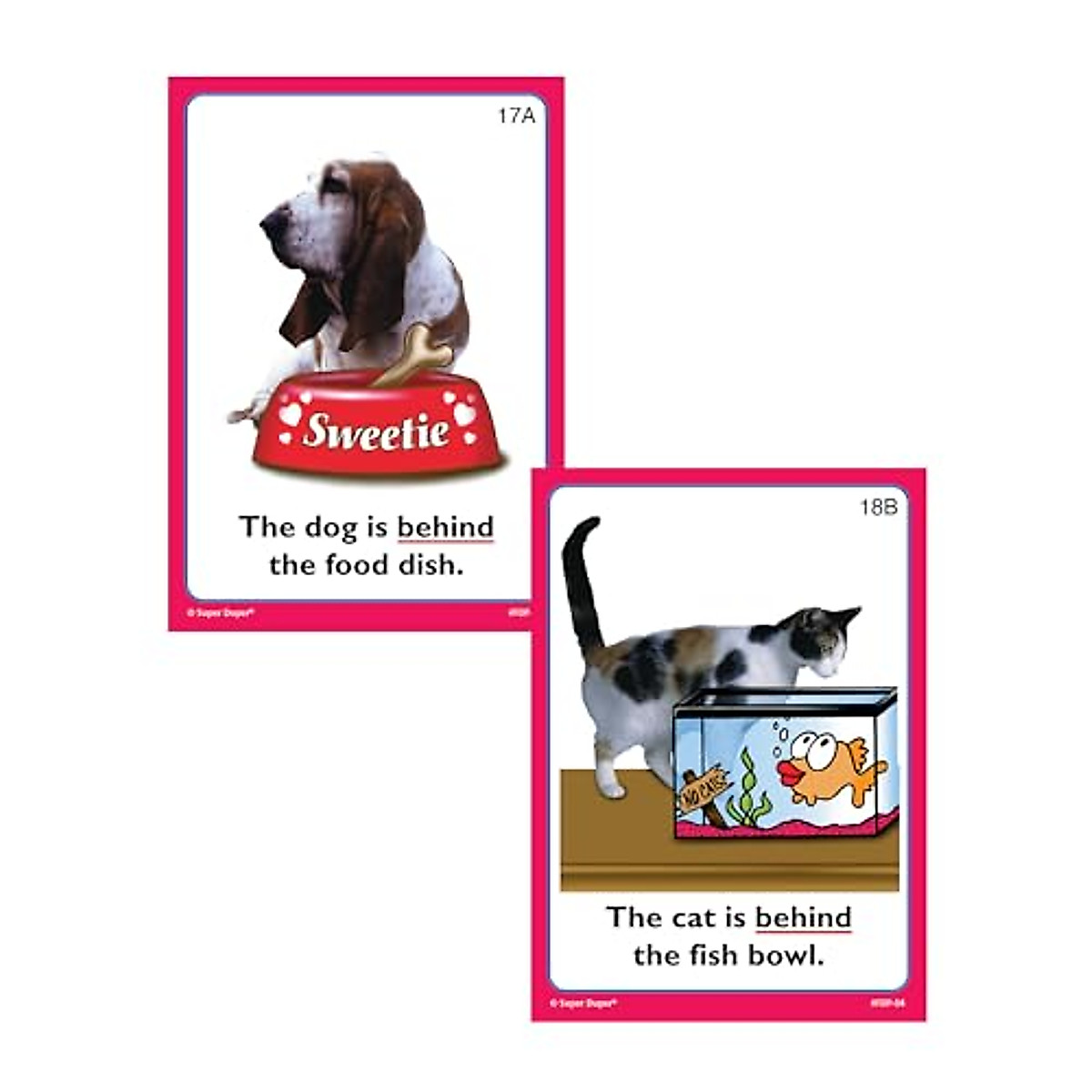 Super Duper Publications | Pigs & Pals Preposition Fun Deck Flash Cards | Educational Learning Resource for Children