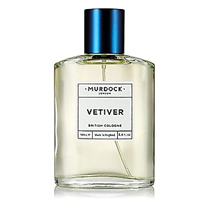 Murdock London Vetiver Cologne | Earthy, Refreshing, Adventurous | Citrus & Lavender with Herbal Finish | 3.4 oz