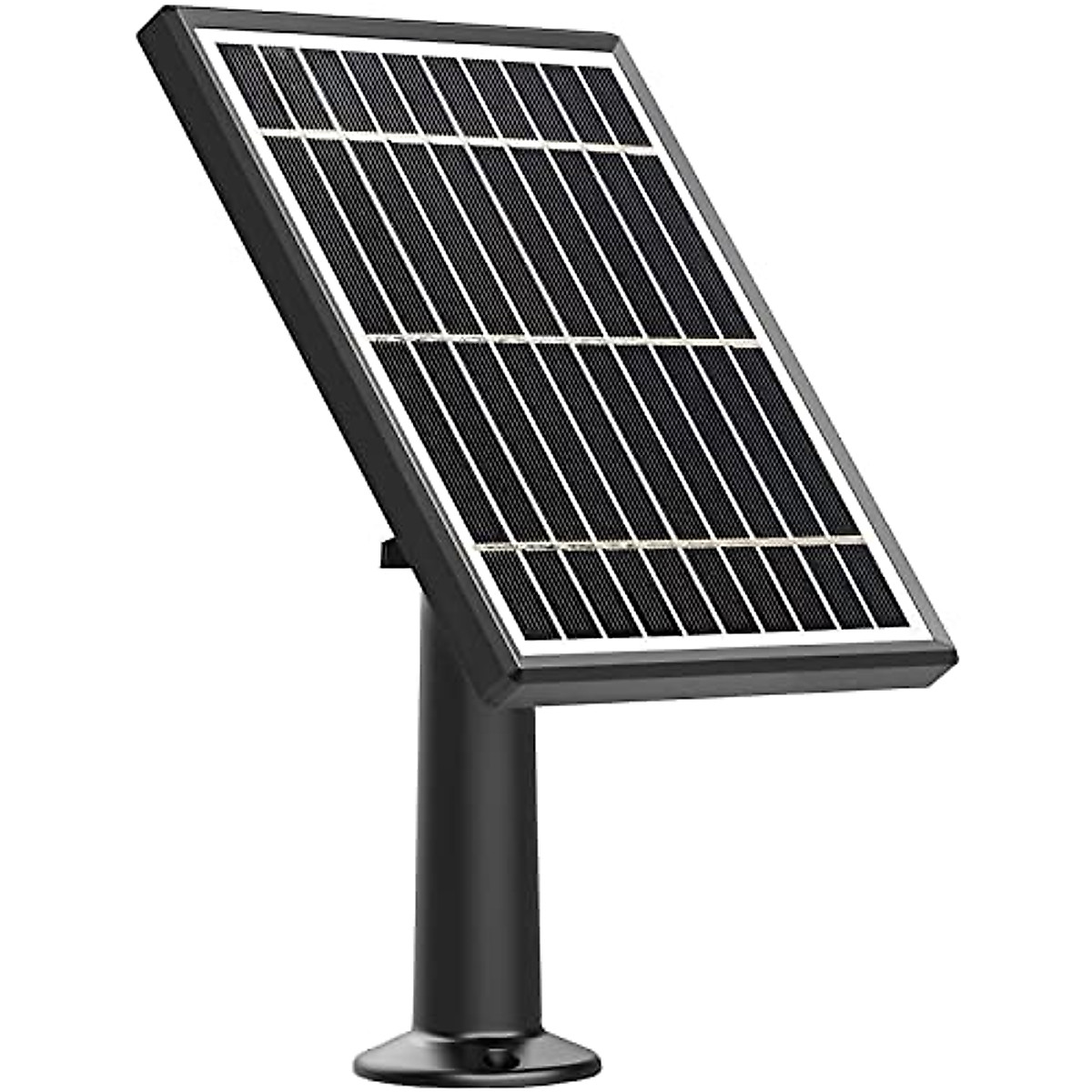 Solar Panel Compatible with Video Doorbell 1/newest generation(2020 Release-1080p), Waterproof Charge Continuously,5 V/ 3.5 W (Max) Output, Includes Secure Wall Mount,5.0M/16 ft Power Cable