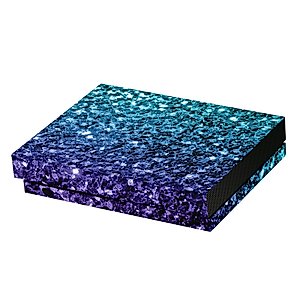 Head Case Designs Officially Licensed PLdesign Aqua Blue Art Mix Vinyl Sticker Gaming Skin Decal Cover Compatible With Xbox One X Console