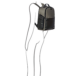 Bric's Monza Medium Laptop|Tablet Business Backpack, Grey.Black, One Size