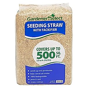 Gardener Select Seeding Straw with Tackifier,BGDSTRBFG