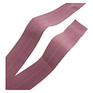 Elastic Spool Band,Stretch Sewing Ribbon,3/10/15/20/25mm 20yards Elastic Ribbon Fold Over Spandex for Sewing Lace Trim Waist Band Garment Accessory (Color : G, Size : One Size) (Color : A, Size : On