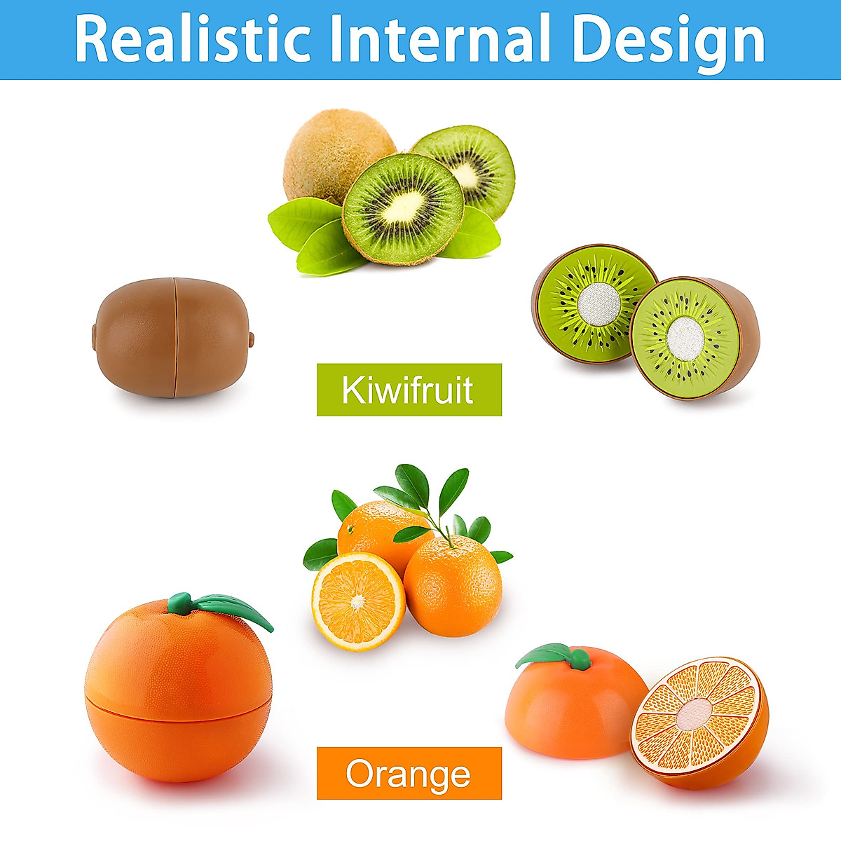 iPlay, iLearn Kids ABC Learning Educational Toys, 2-in-1 Toddler Match Letter Cards &amp; Pretend Kitchen Cooking Food Play Set W/Fruit Vegetable, Christmas Preschool Gifts for 3 4 5 6 Year Old Boy Girl