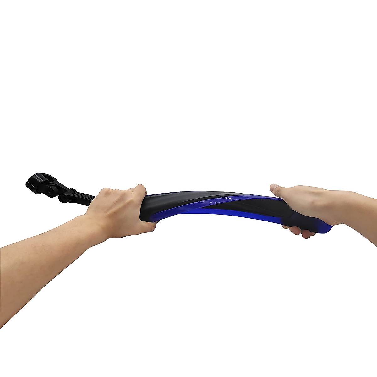 TaktZeit Adjustable Mountain Bicycle Mudguard Front and Rear Bike Fender 2Pcs Bike Mudflap (Black)