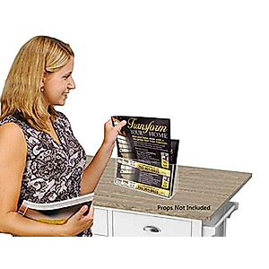 Marketing Holders 11" Wide Catalog Brochure Holder Pack of 4 Literature Table Display Counter top
