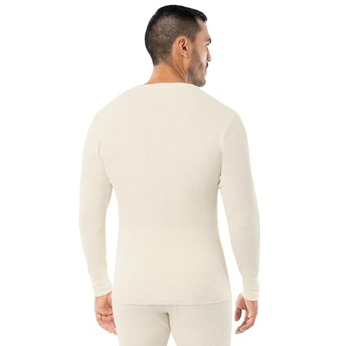 Indera Heavyweight Cotton Waffle Long Johns Thermal Undershirt for Men