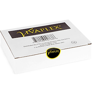 Vivaplex, 12, Cobalt Blue, 1 oz, Round Glass Jars, with Inner Liners and black Lids