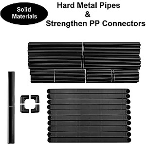 Easyhouse 5 Tier Metal Sturdy Shoe Rack, Narrow Shelf Organizer for Entryway, Closet, Bedroom