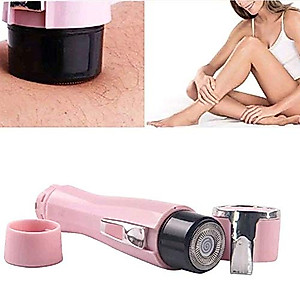Angel Kiss Painless Facial Hair Remover for Women (Pink)