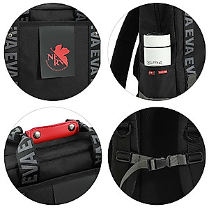FIREFIRST Evangelion Backpack for Men Women 15.6” Laptop Backpacks Fashion Travel Leisure School Bag