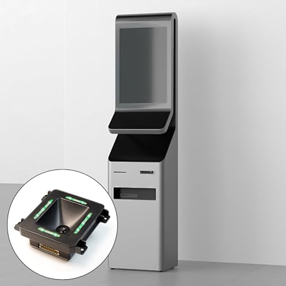 Vdaxvme Embedded Barcode Scanners 1D 2D Code Scanners Cellphone Computer Screen Scan for Access Control Locker Scan Code