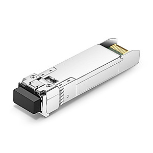 QSFPTEK 4Packs 10GBASE-LR Transceiver, 10G SFP+ Patch Module, 1310nm, 10km, DDM LC, 10Gbe Ethernet Mini-GBIC for Cisco SFP-10G-LR, Ubiquiti UF-SM-10G, Mikrotik, Netgear, Qnap NAS, D-Link