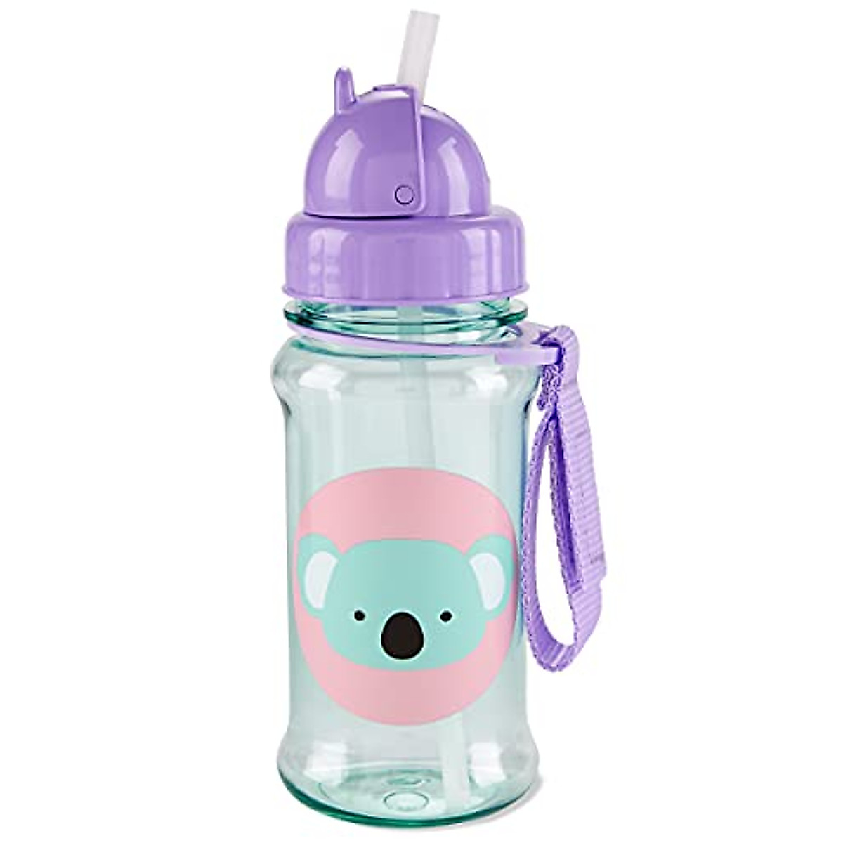 Skip Hop Toddler Sippy Cup with Straw, Zoo Straw Bottle, Koala