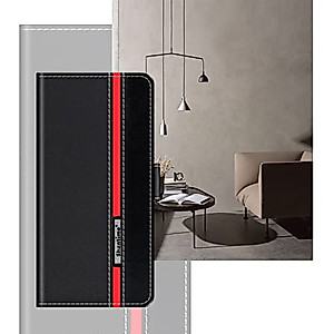 MILEGAO for Infinix Note 30 VIP Flip Cover, Magnetic Buckle Multicolor Business PU Leather Phone Case with Card Slot, for Infinix GT 10 Pro 5G 6.67 inches