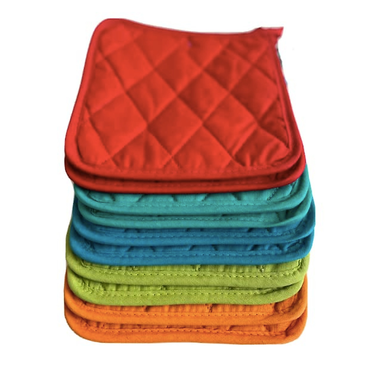 Best Housewarming Gift Ever,Bulk Oven Mitts & Pot Holder for Cooking and Baking 100% Cotton Pot Holder and Oven Mitts - 15 pcs