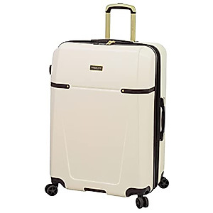 LONDON FOG Brentwood II 29" Expandable HARDSIDE Spinner, Cream, Inch