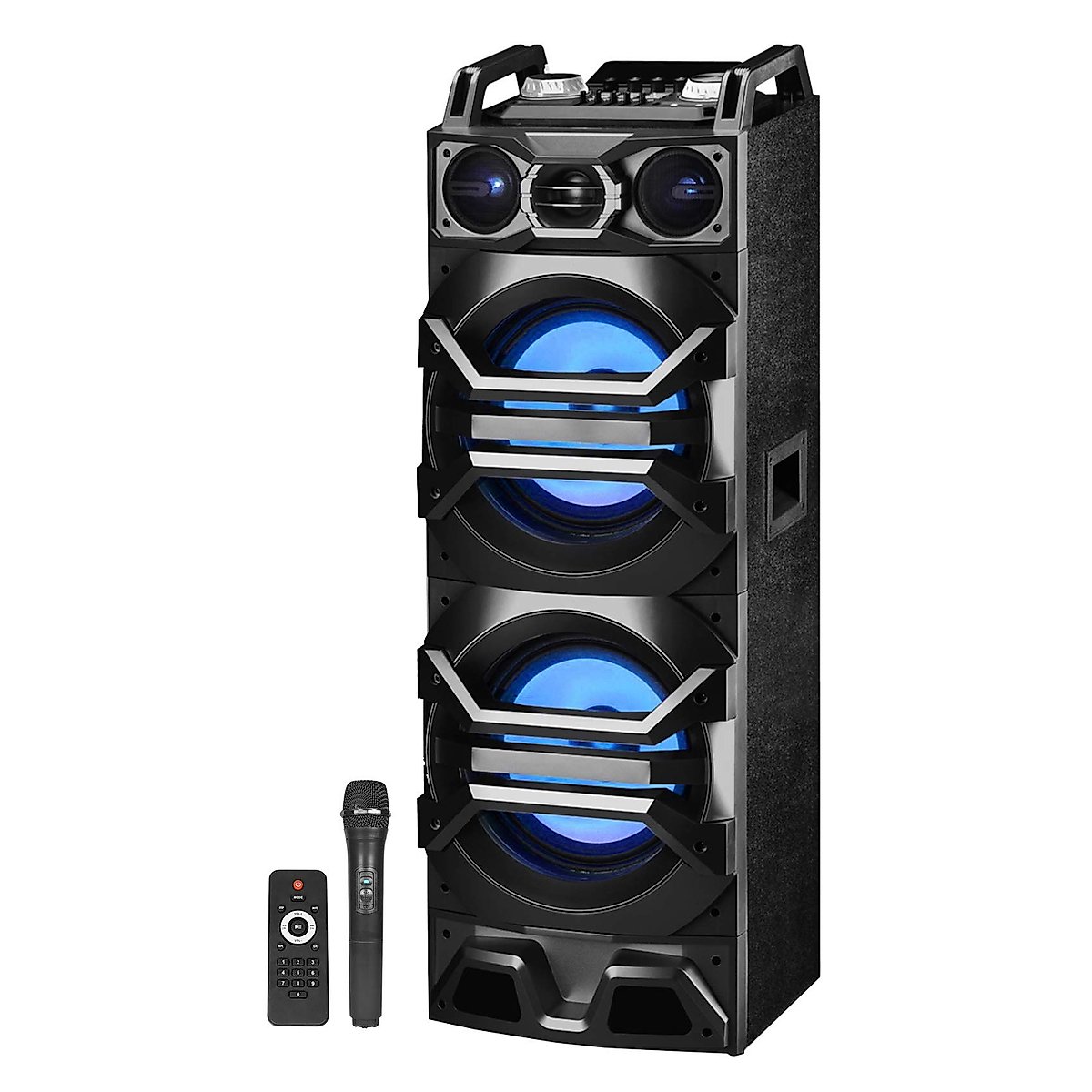 Technical Pro Bluetooth Karaoke Machine System+Wireless Microphone+Tablet Stand