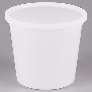 VeZee Deli Containers with Lids | Airtight Food Storage Containers | Clear Kitchen Organizing Leak Proof, BPA-free 168 oz| Set of 50