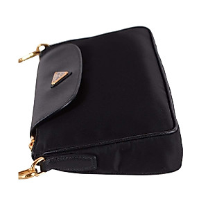 Prada Black Nylon Saffiano Crossbody