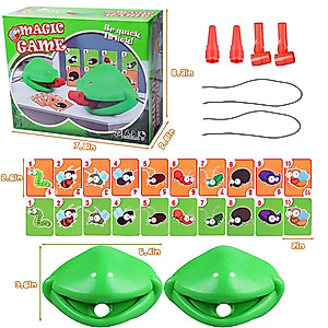 Kids Games, Catch Bugs Game - Family Board Games for Kids Ages 4, 5, 6, 7, 8, 9, 10 Year Old Boys Girls, Games for Kids Ages 4-8 for Christmas Birthday Gifts (Green)