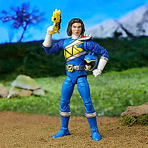 Power Rangers Lightning Collection Dino Charge Blue Ranger 6-inch Action Figure, Toys and Action Figures for Kids Ages 4 and Up