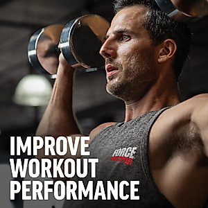 FORCE FACTOR Test X180 Alpha v2 T-Support for Men, T-Supplement to Help Build Strength, Boost Nitric Oxide, and Support Daily Performance, 120 Tablets