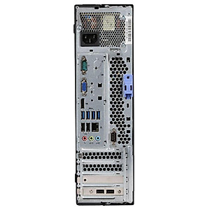 Lenovo ThinkCentre M82 SFF High Performance Business Desktop Computer, Intel Core i5-3470 up to 3.6GHz, 16GB DDR3, 240GB SSD, DVD, Windows 10 Professional (Renewed)
