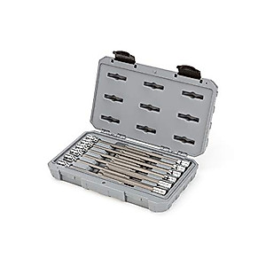TEKTON 3/8 Inch Drive Long Torx Bit Socket Set, 12-Piece (T10-T60) | SHB91305