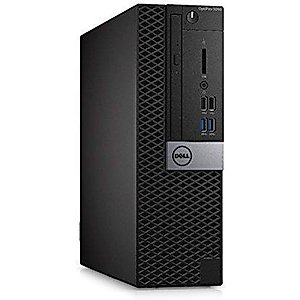 Dell Optiplex 5050 -SFF, Intel Core i7-7700 3.6GHz, 8GB RAM, 480GB Solid State Drive, Windows 10 Pro 64bit (Renewed)