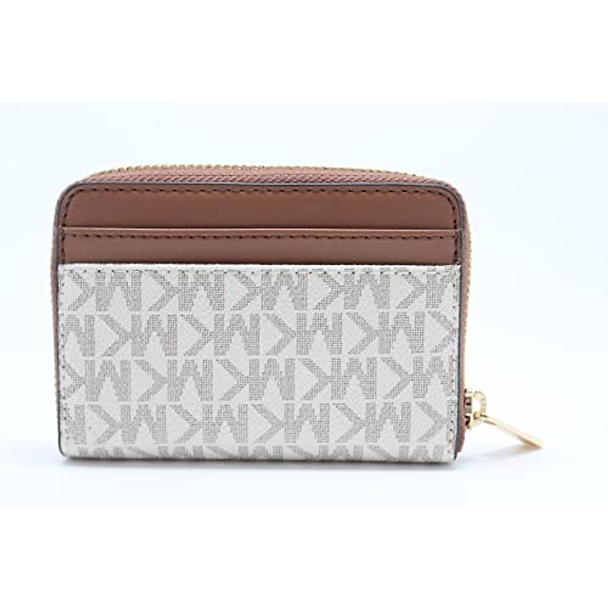 Michael Kors Women's Card Case Wallet, Vanilla, Small