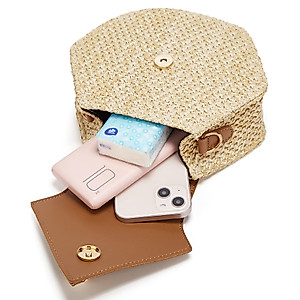 Crossbody Bags for Women Straw Beach Bag Hobo Bag Satchel Bag Tote Handbags Cute Straw Travel Bag Crossbody Bag 2024