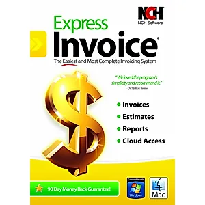 Express Invoice Professional Invoicing Software (PC/Mac)