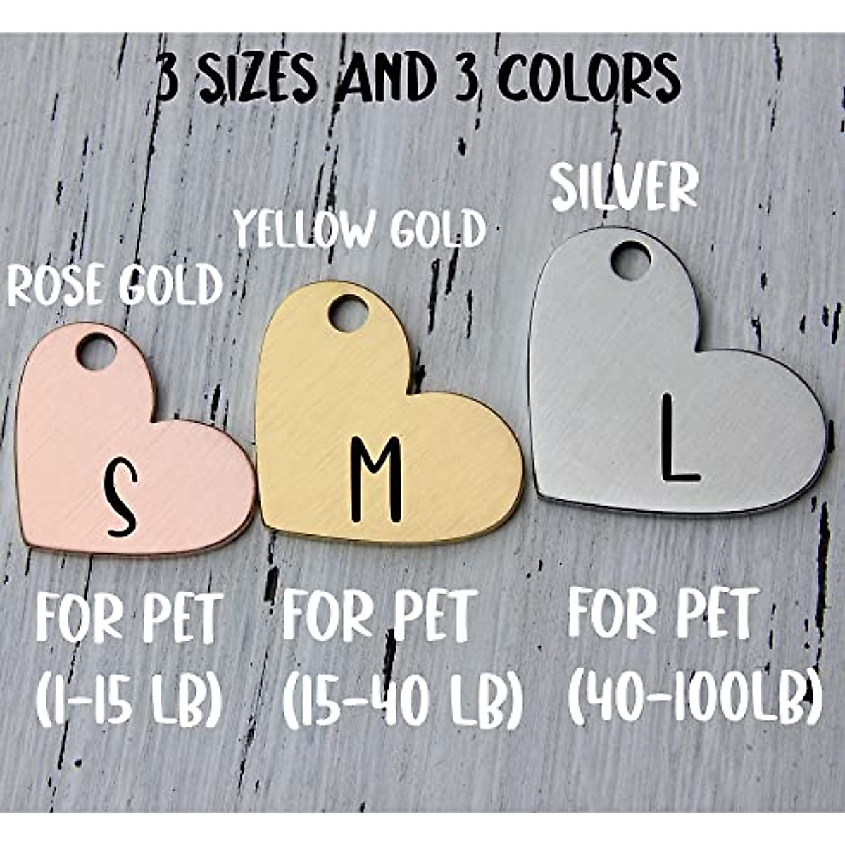 MYXGY Stainless Steel Pet ID Tag, Personalized Dog Name Tags, Customized Cat Tags, Deep Laser Engraving, Optional Engraved on Both Sides, Various Design Options