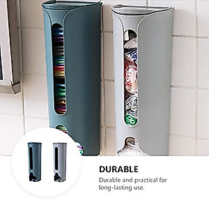 Hemoton 2pcs Grocery Bag Storage Holder Large Capacity Bag Dispenser Will Neatly Store Plastic Shopping Bags and Keep Them Handy for Reuse