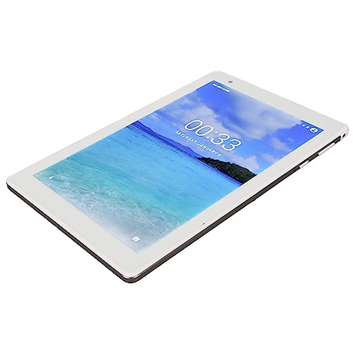 Haofy Pink Tablet, 5000mAh 5G WiFi Office Tablet 8.1 Inch HD Screen for Family (US Plug)