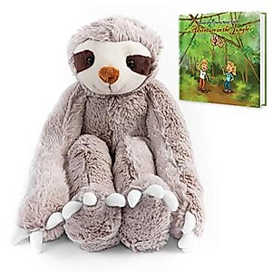 Henley Place, Since 2020 Cute Stuffed Animal Pillow Sloth Plush Toy Pillow Kawaii Plushies with Squishy Plush Pillow Cute Plushies for Girls and Boys