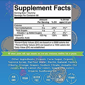 Kids Vitamin D3 Gummies & Vegan Vitamin C Gummies Bundle | Supplement for Bone Strength, Phosphorus and Calcium Absorption | Supports Immune Function & Overall Health for Adults & Kids