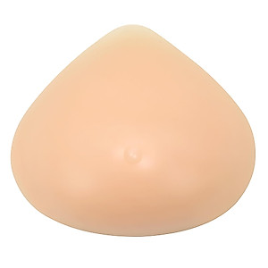 MERSTEYO Silicone Breast Form Triangle Mastectomy Prosthesis Concave Bra Insert Enhancer Pad 1 Piece 300g