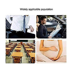 HHWKSJ Seat Cushion - Memory Foam Coccyx Cushion for Tailbone Pain - Office Chair Car Seat Cushion - Sciatica & Back Pain Relief