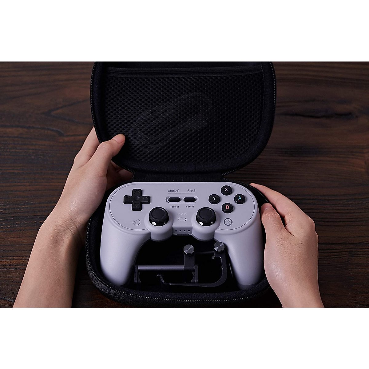 8Bitdo Classic Controller Travel Case for Sn30 Pro+ & Pro 2 Controllers, Switch Pro, PS5, PS4, Xbox One Controller and More