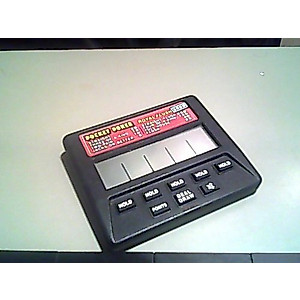 Radica: Ltd, H.k. Model:1310 Radica Pocket Poker Royal Flush 5000 Lcd Interactive Electronic Handheld Radica Model#1310 Royal Flush 5000 Version with Hold Button, Hold Button, Hold Button, Hold Button, Hold Button, Points Button, Deal Draw/on Button, Soun