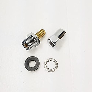 Crotek 3/8-24 Threaded Stud Antenna Mount for CB & Ham Radio Antennas